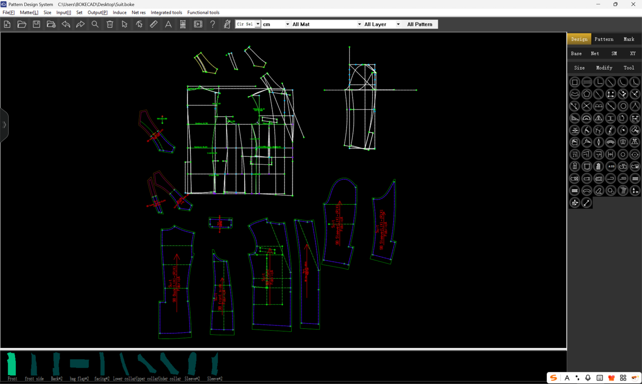 BOK INTELLIGENT GARMENT CLOUD CAD SYSTEM Bok CAD